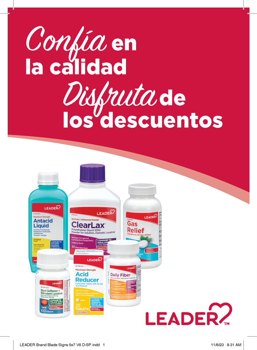 Cardinal-LEADER™ Brand Marketing Blade Signs